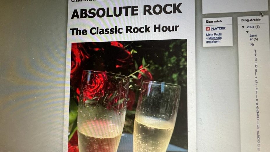 “ABSOLUTE ROCK - The Classic Rock Hour” Nr. 779 – Celebrating ABSOLUTE ...