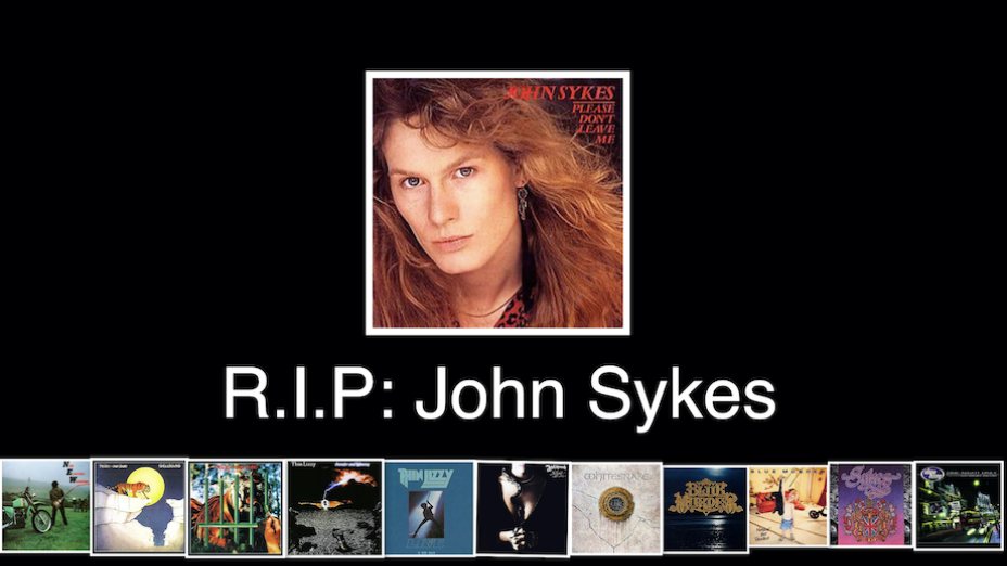 “ABSOLUTE ROCK - The Classic Rock Hour” - Nr. 831 – R.I.P. John Sykes ...
